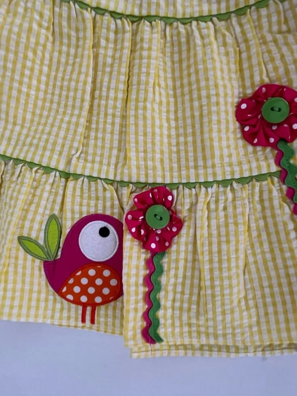 Rare Editions | Dresses | Rare Editions Girls 3t Yellow Seersucker ...
